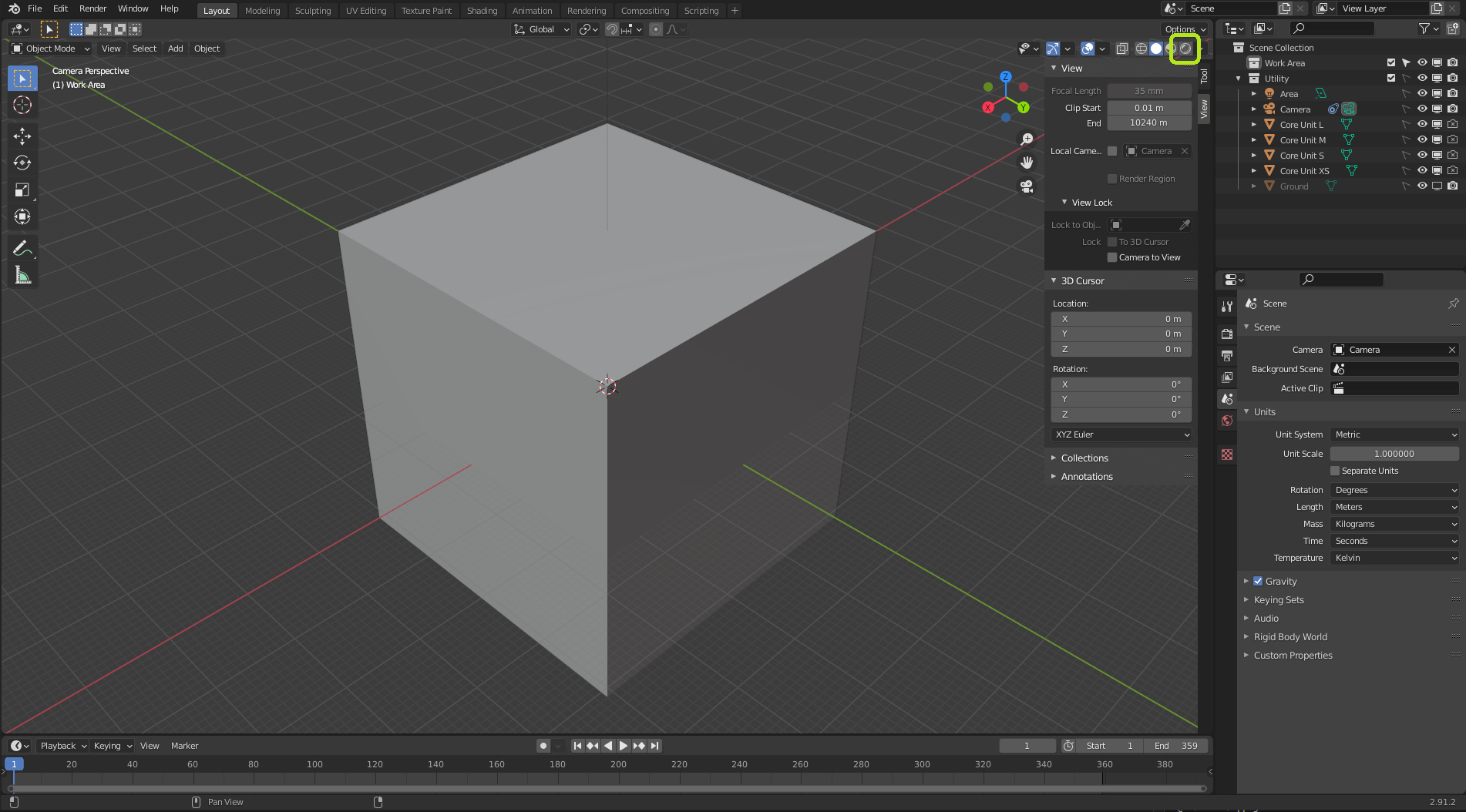 Preparing .obj files for Dual Universe with Blender — Wolfe Labs