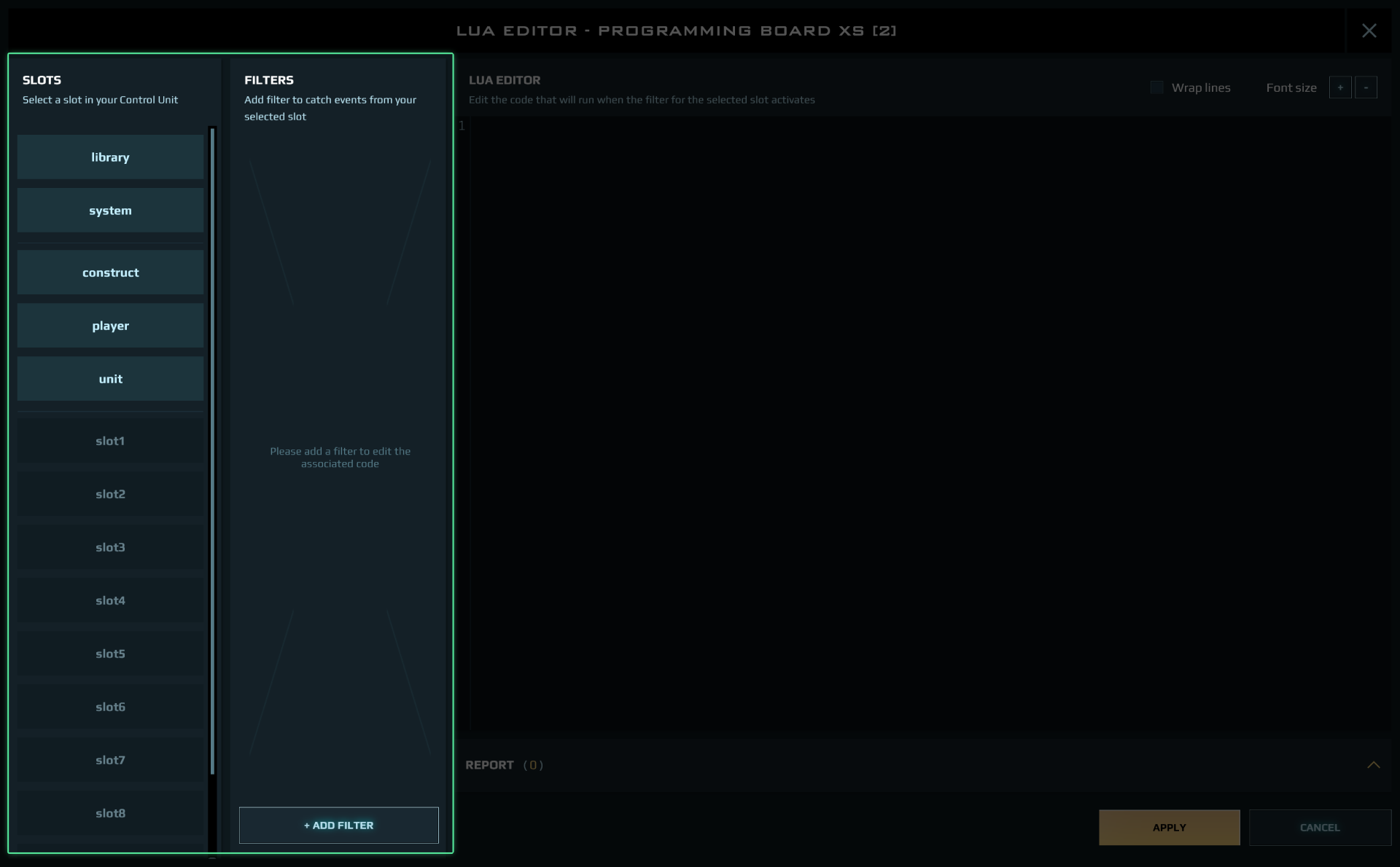Lua for Dual Universe: The Basics — Wolfe Labs